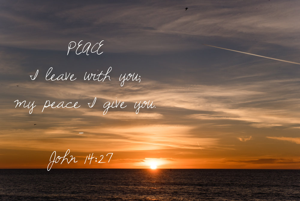 Peace I leave with you; My Peace I give you – Jeremiah Peace - New Song ...